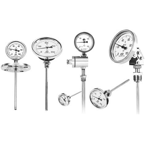 Bimetallic Stemmed Platinum Resistance Thermometer Thermistor