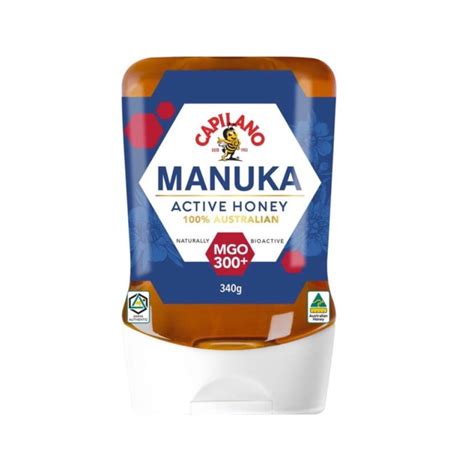 Manuka Active Honey MGO 300 Squeezable 340g Beauty Scout