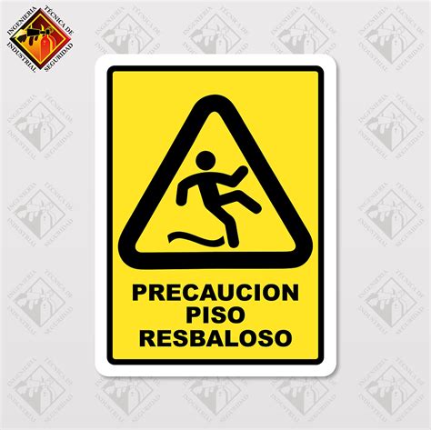 Señal De Piso Resbaloso Grupoitsi