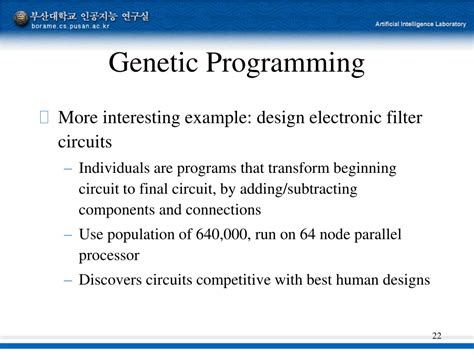 Ppt Genetic Algorithms In Machine Learning An Evolutionary Approach