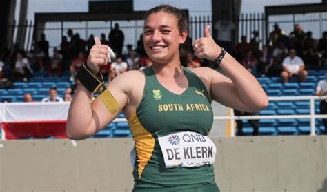 Belowende Sa Atleet Onder Wêreld Se Bestes Maroela Media