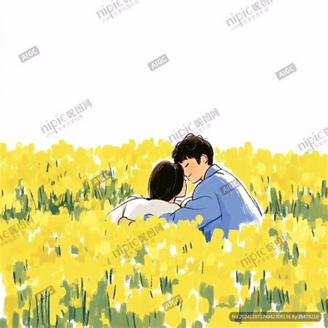 Ai创作图告白表白插画 520情侣插画 蒲公英的约定插图图片 情侣系列插画 情侣插画素材 蒲公英的约定图片插图 高清情侣插画 情侣手绘插画
