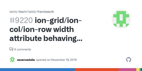 Ion Grid Ion Col Ion Row Width Attribute Behaving Unexpectedly Issue