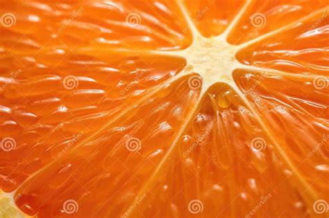 Cross Section Of Orange Stock Illustration Illustration Of Yellow