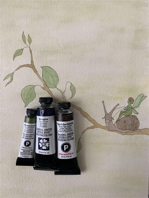 challenged myself by using a limited color palette 🐌 r watercolor