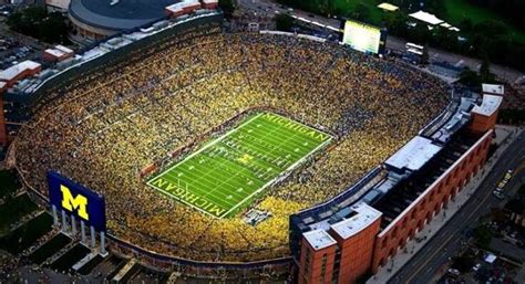 Michigan Stadium Seating Chart With Rows And Seat Numbers 2025