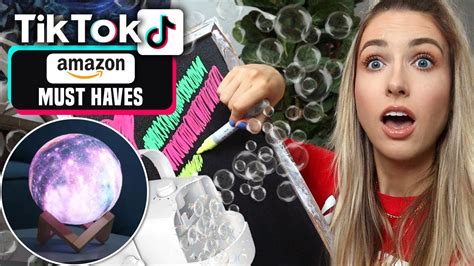 Testing AMAZON MUST HAVES That TIK TOK MADE ME BUY YouTube