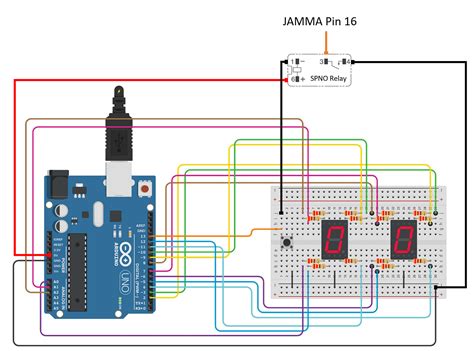 Arduino Uno As Led Coin Counter With Jamma Interface General Guidance Arduino Forum