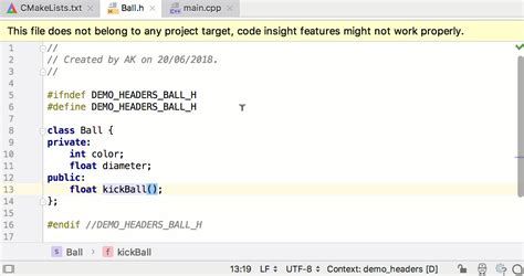 Clion 20182 Eap Automatically Treats Included Files As Project Files The Clion Blog