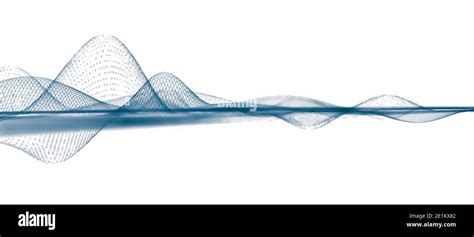 Wireframe Structure Modern Abstract Virtual Grid Background Audio Soundwaves Science Or Data