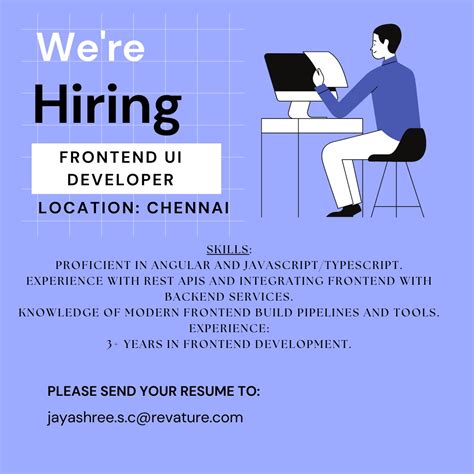 Jayashree S On Linkedin Hiring Uideveloper Angular Linkedinjobs