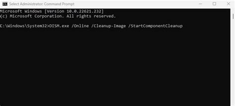 How To Clean Up The WinSxS Folder In Windows 11