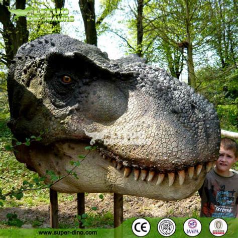 Realistic Life Size T Rex Dinosaur Head