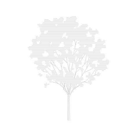 Tree Type 17 2d Elevation View Cadblockdwg