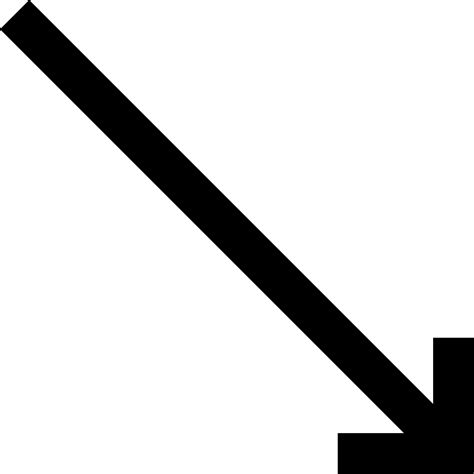 Diagonal Arrow Vector Svg Icon Svg Repo
