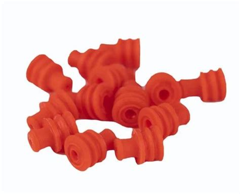 Female Red Delphi Automotive Wire Connector Seal At ₹ 0 35 Piece In Pimpri Chinchwad