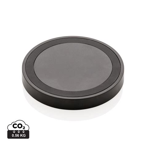W Wireless Charging Pad Round Black