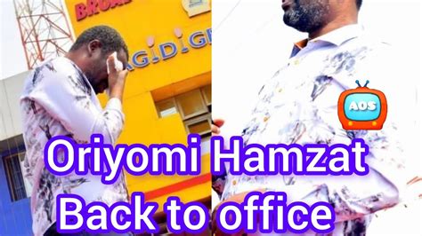DR ORIYOMI HAMZAT RESUMED BACK TO HIS OFFICE TODAY BEEN 20, JANUARY ...