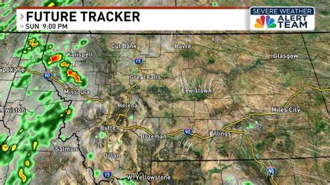 Nbc Montana On Twitter Sunday Evening Storms Across Nw And Wc Montana