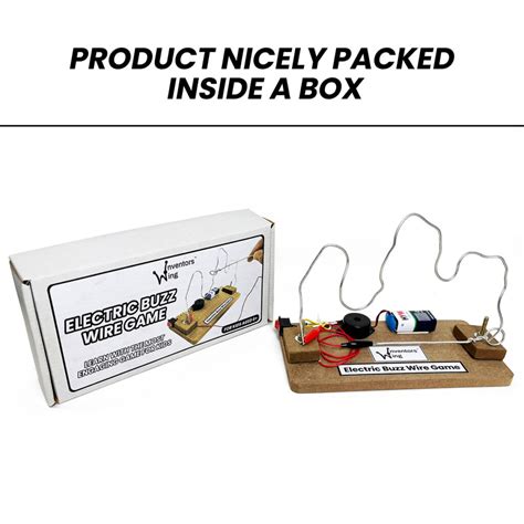 Electric Buzz Wire Game Kit Inventors Wing