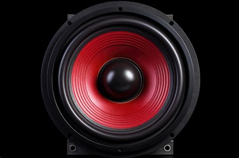 Premium Photo Subwoofer Speaker Isolated On White With Lowfrequency