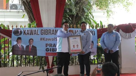 Deklarasi Dukungan Relawan KGB Targetkan 70 Persen Suara Di DKI