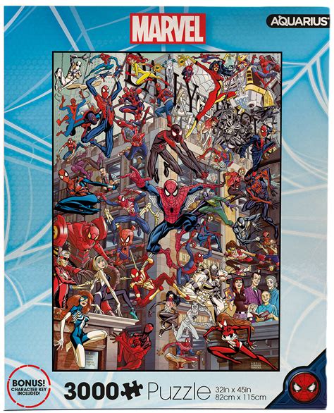 Marvel Spider Man Heroes 3000 Pieces Aquarius Puzzle Warehouse