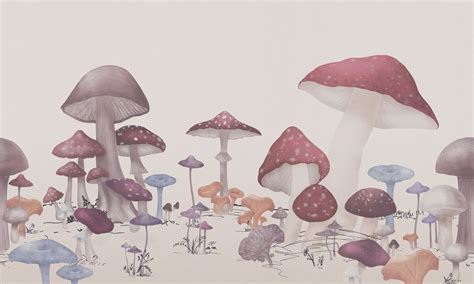 Kawaii Mushroom Wallpapers 4k Hd Kawaii Mushroom Backgrounds On