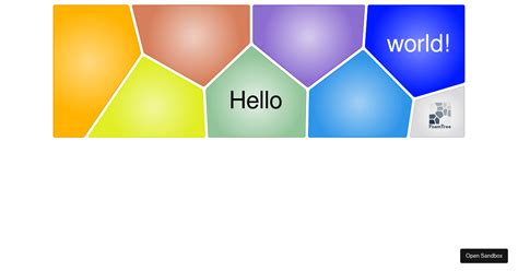 foamtree react wrapper forked codesandbox