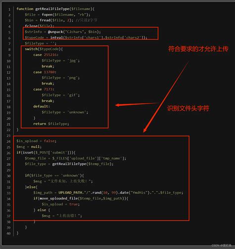 文件上传之路之四：文件头检测绕过上传图片头文件上传 Csdn博客