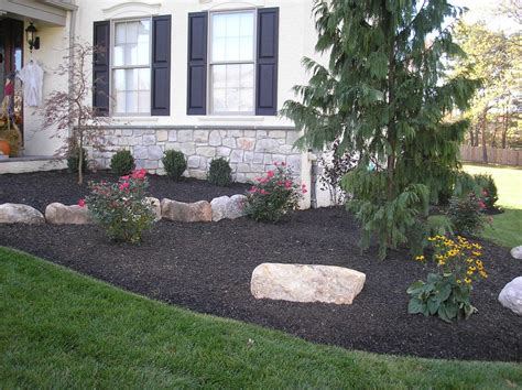 8 Landscaping Ideas—mulch And Stone Holly Days Nursery Garden Center