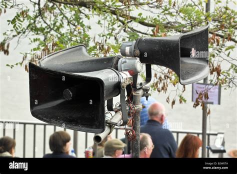 Public Address System Hi Res Stock Photography And Images Alamy