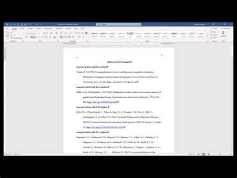 Apa Style Reference List Blake Robertson