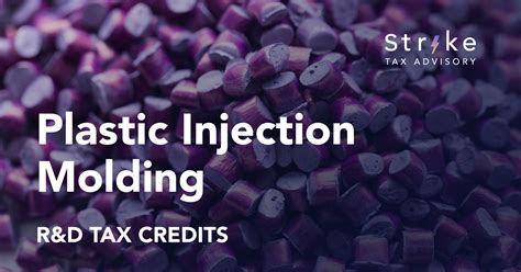 Plastic Injection Molding R D Tax Credits Calculate Your Claim