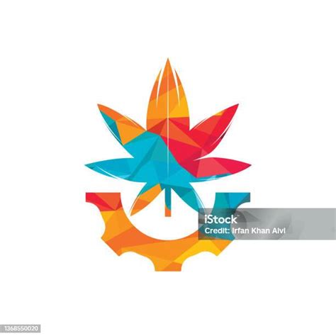 기어 와 대마초 벡터 로고 디자인 칸 나비 디올 산업 회사 로고 개념 건강관리와 의술에 대한 스톡 벡터 아트 및 기타 이미지 건강관리와 의술 공장 산업 건물 기계