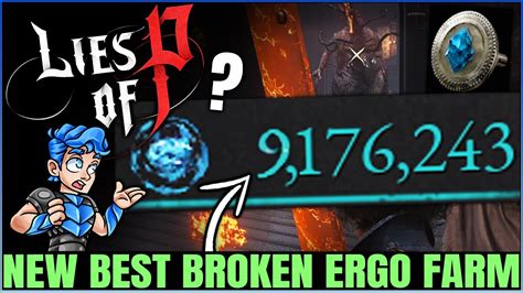 Lies Of P New Easy 70k Ergo Per Hour Farm Guide Level Up Get