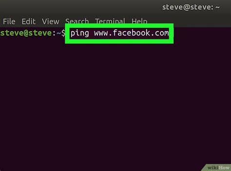 Cách để Ping trên Linux 9 Bước kèm Ảnh wikiHow