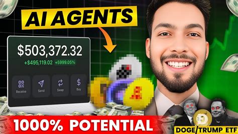 🔥top 10 Undervalued Ai Agent Coins For 100x In 2025 Ai Memecoin का