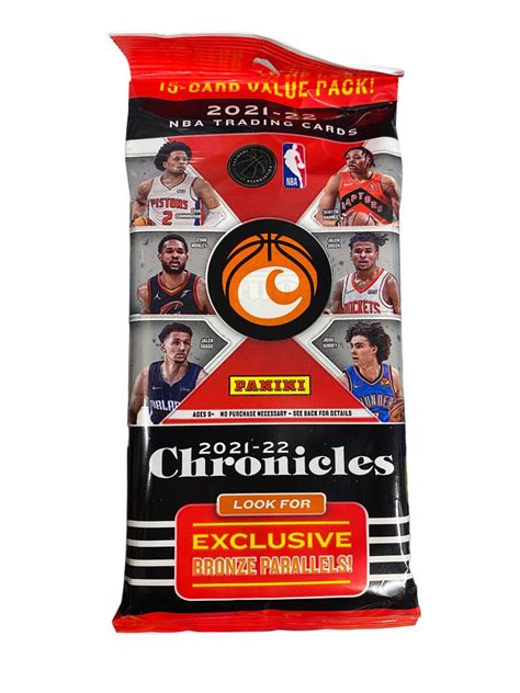 2021 22 Nba Panini Chronicles Value Pack Jrs Sports