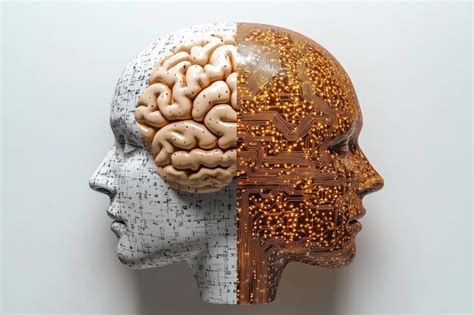 Brain Circuits Neural System Neural Systems Hybrid Cognition And Neural Fusion Half Of A Human