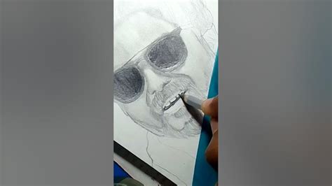 Vijay Thalapathy Sir Sketch Art 🕶️vijaythalapathy