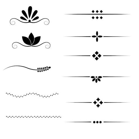 Premium Vector Dividers