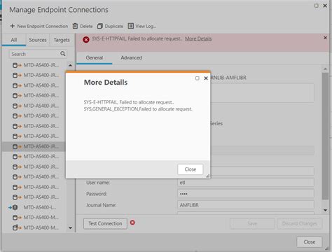 Qlik Replicate Giving Sys E Fail Failed To Al Qlik Community
