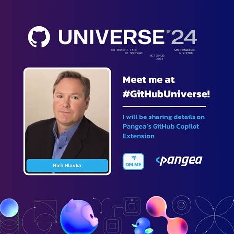 Rich Hlavka On Linkedin Githubuniverse Cybersecurity Githubcopilot