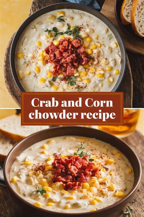 Crab And Corn Chowder Creamy And Hearty Recipe