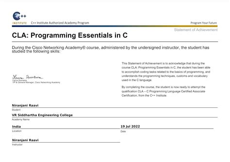 Niranjani Raavi On Linkedin Programming Cprogramming Cisconetworking