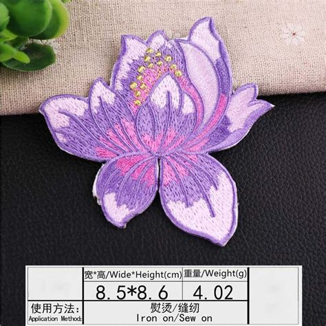 Rose Lelie Bloem Borduren Patch Heat Transfer Iron Grandado