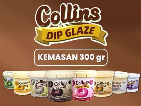300 GRAM COKELAT SELAI COLLINS DIPGLAZE ALL VARIANT 300 GRAM Lazada