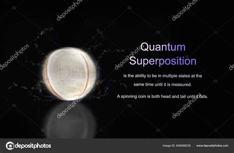 Quantum Superposition Concept Ability Multiple States Same Time