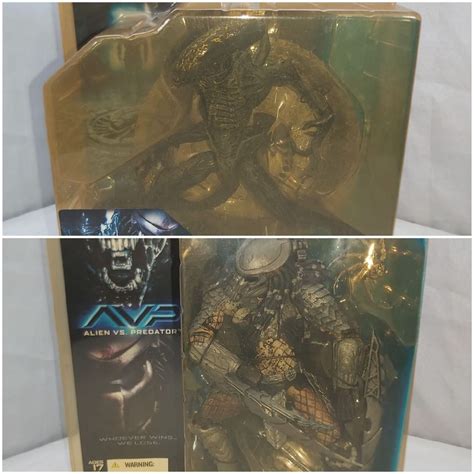Mcfarlane Celtic Predator Vs Grid Alien Set Hobbies And Toys Toys